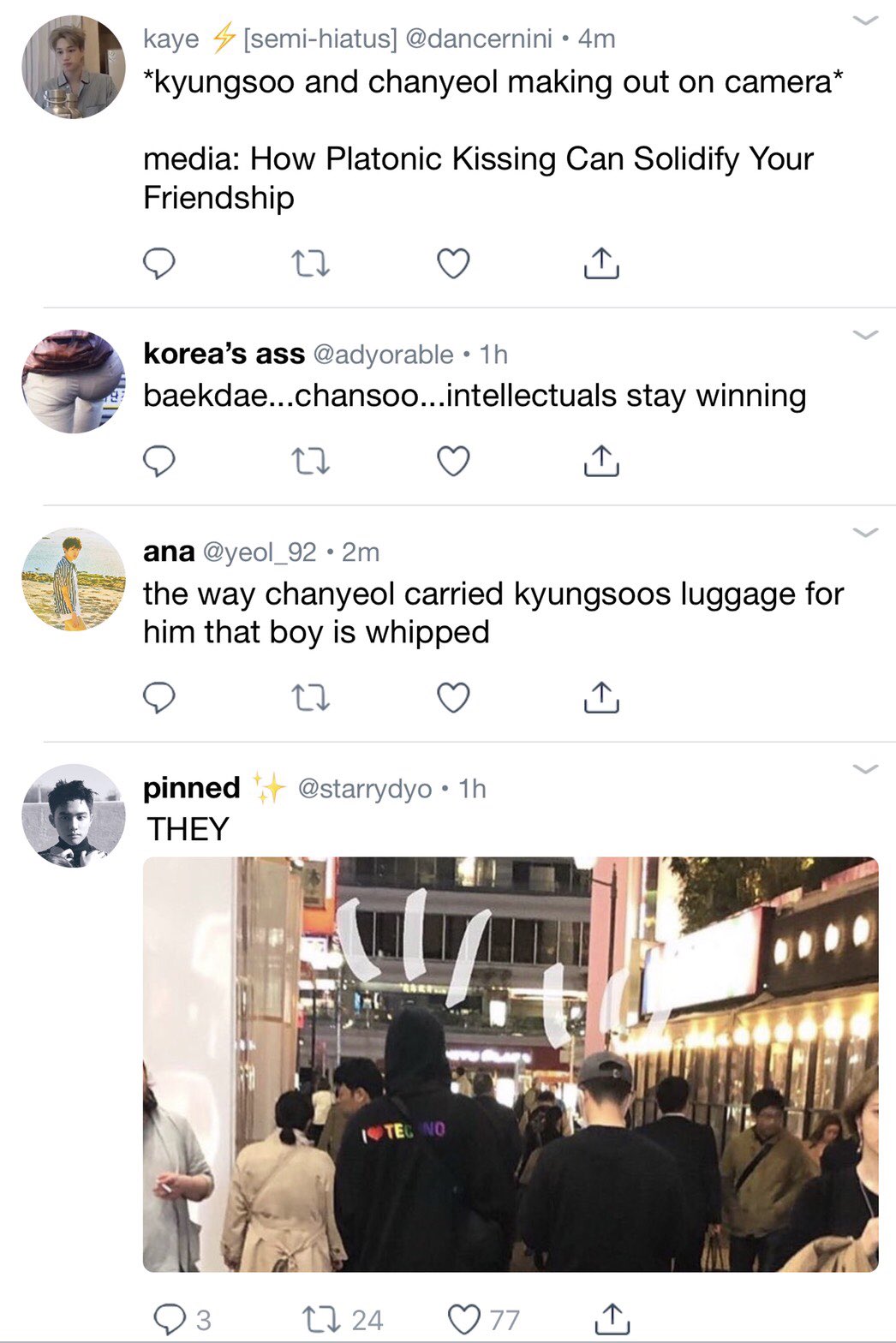 BAEKCHEN SNS AU (📌) on Twitter: "the surprise 🌸💕 https://t.co/qrLC9F14I8" / Twitter