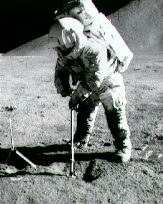 Apollo 11 Playing Golf