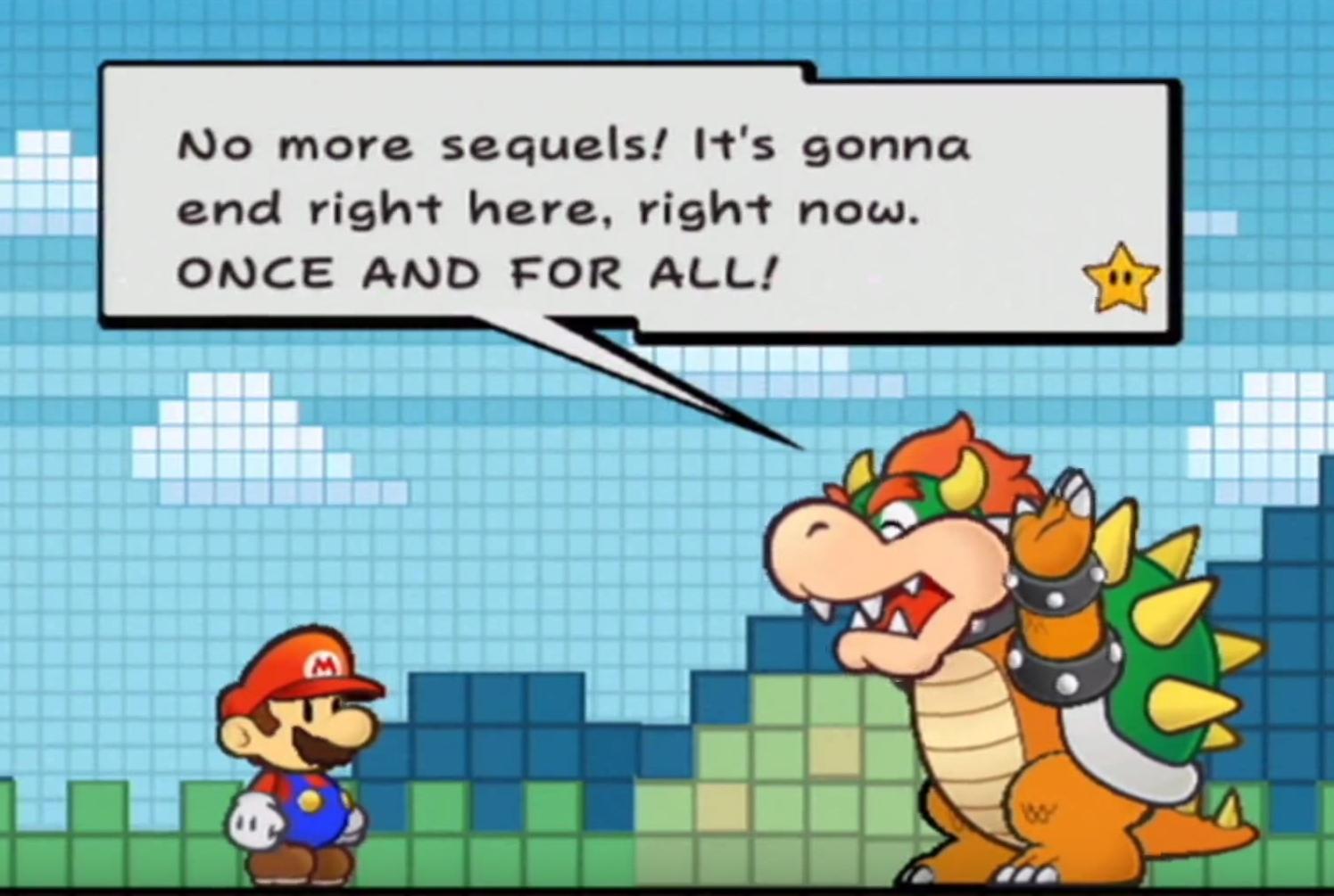 Paper Mario Sticker Star Bowser