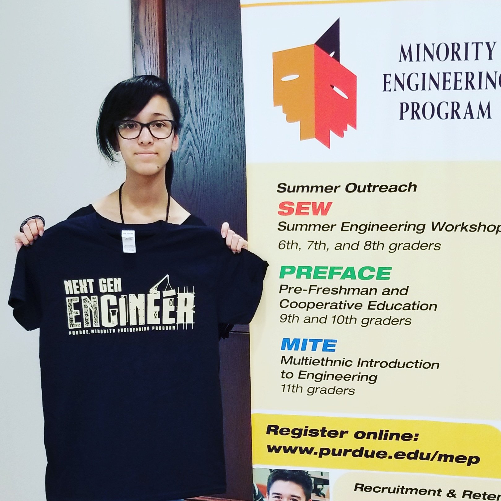 RoboChicks on Twitter: "RoboChick Madison is attending the @Purdue Minority Engineering Program ...