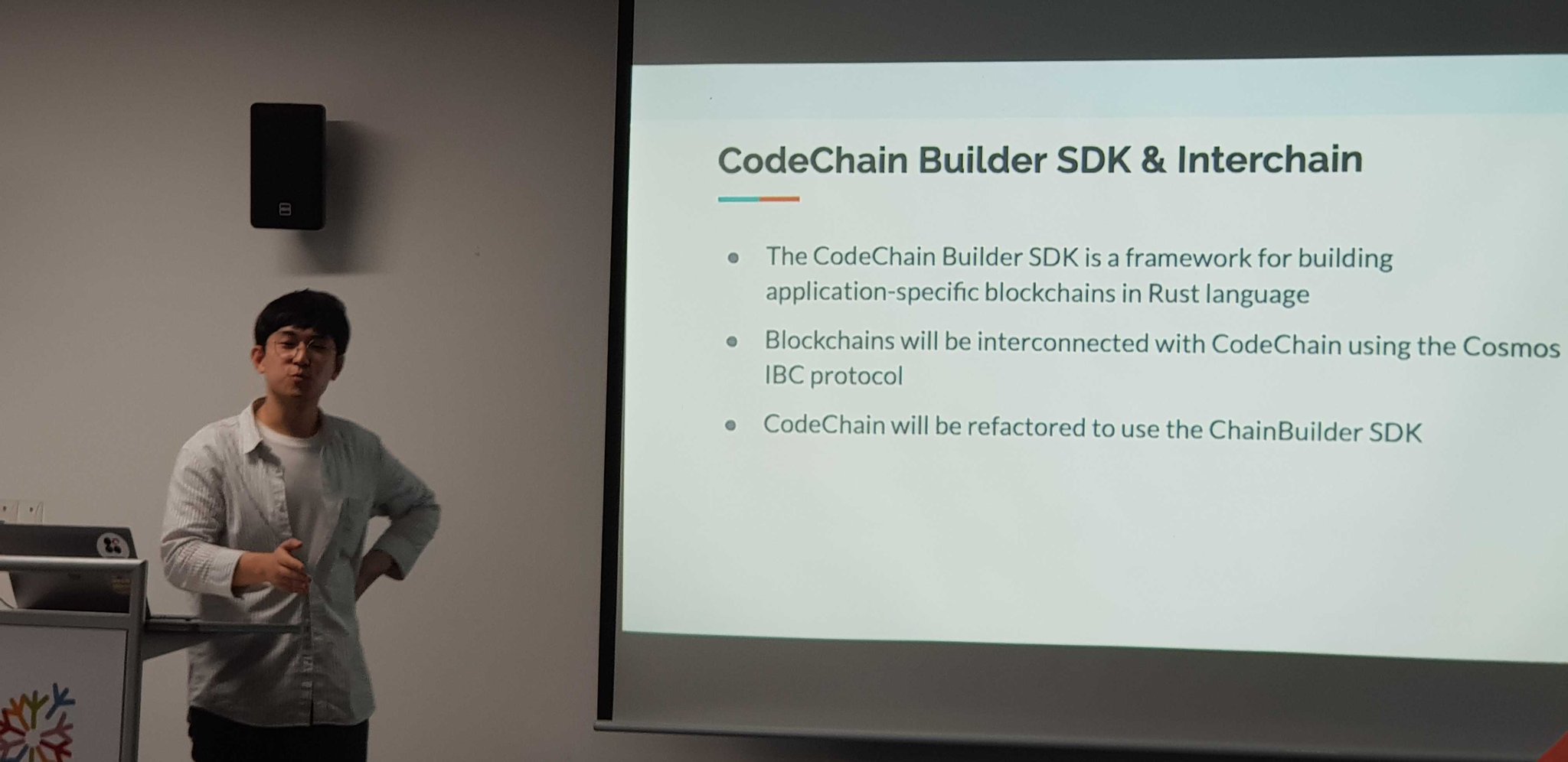 CodeChain on Twitter: "CodeChain in @cosmos HackAtom! @kwangyulseo's and Jingyeong's ...