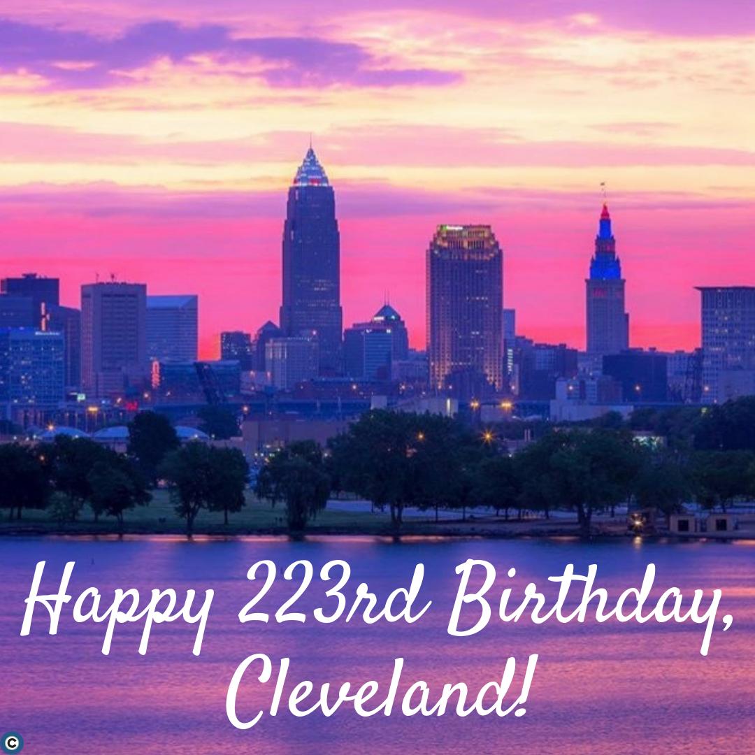 Join us in wishing Cleveland – originally called Cleaveland – a happy ...