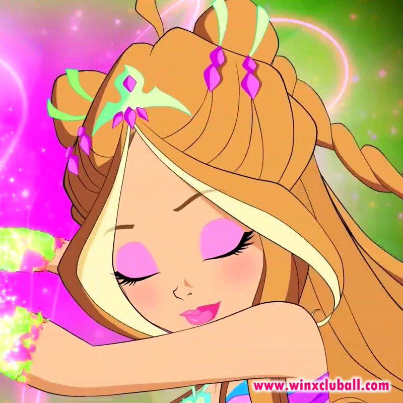 Winx Club Flora Enchantix Transformation Winx Club Enchantix GIF