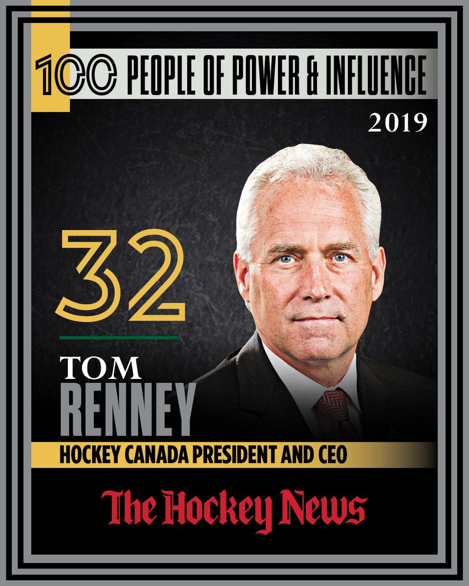 Counting down The Hockey News' People Of Power And Influence: 32 Tom ...
