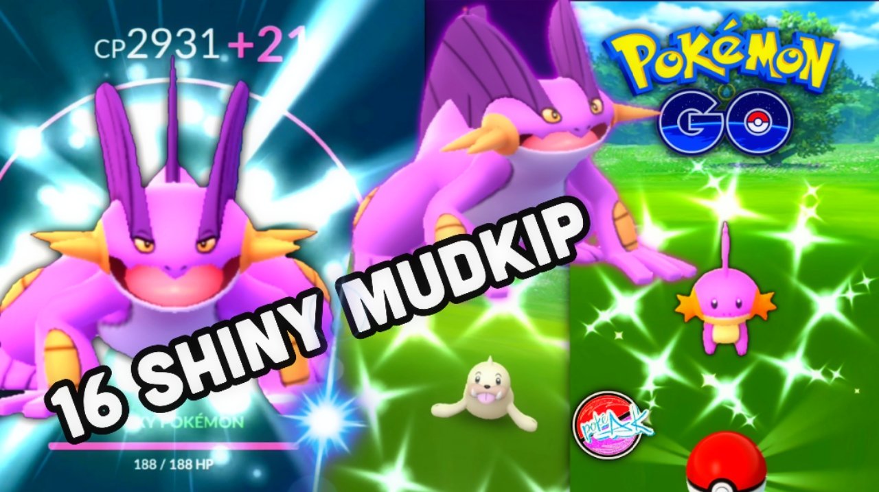 Shiny Mudkip Evolution Pokémon Go Mudkip Community Day Guide: Start