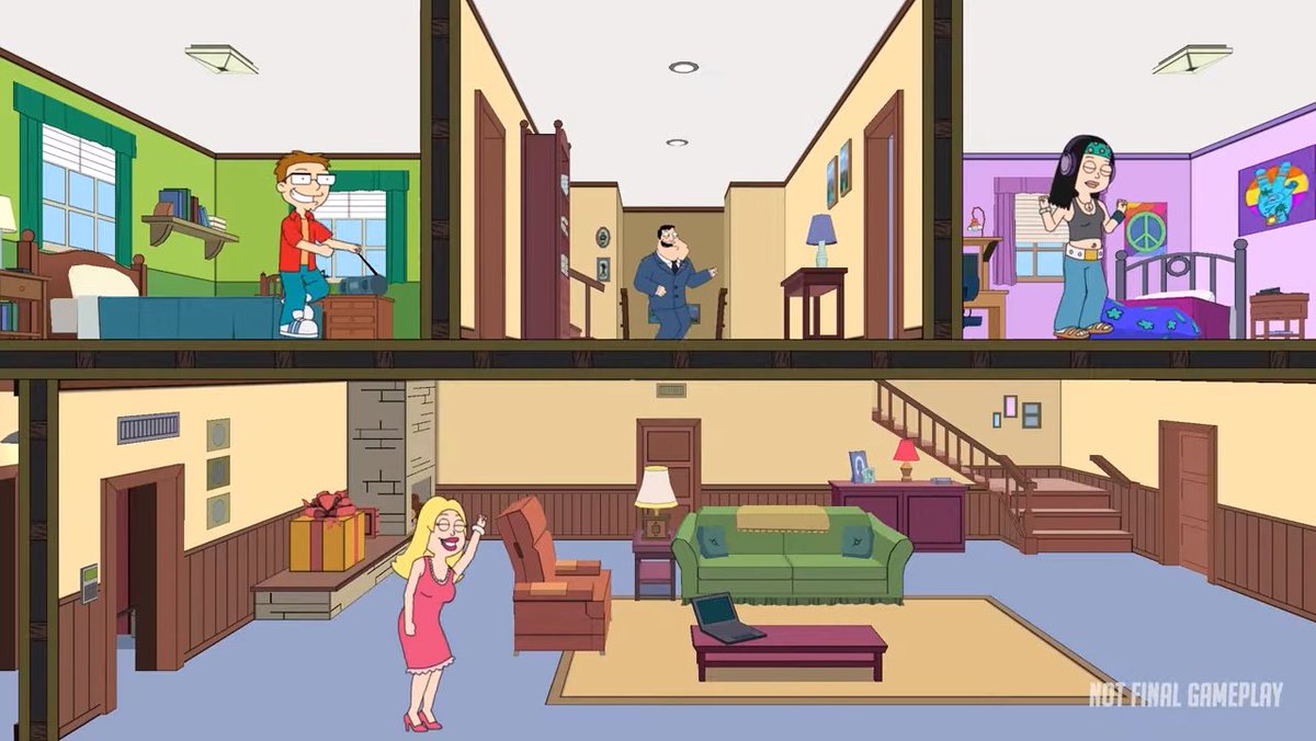 American Dad Floor Plan