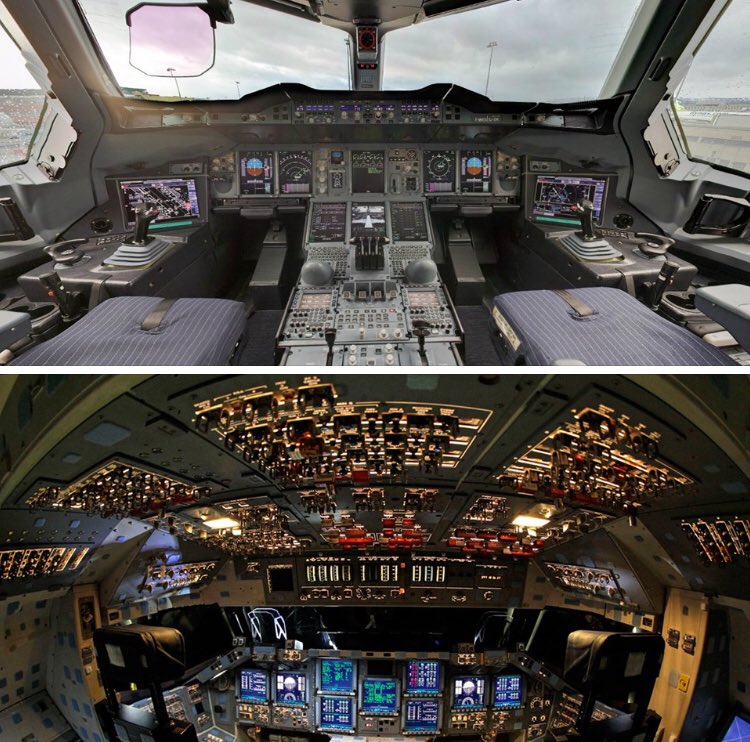 Space Shuttle Cockpit View
