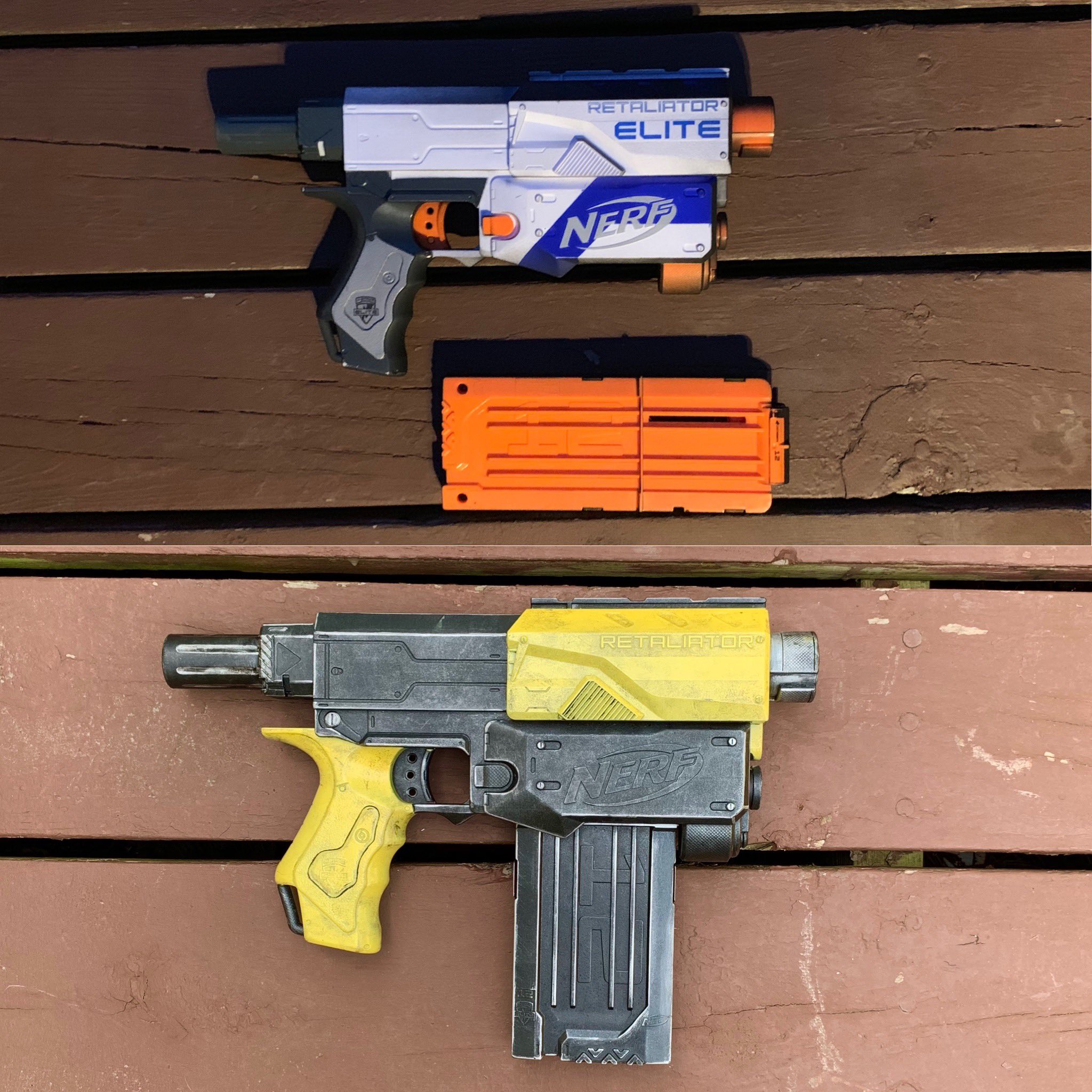 Painted Nerf Guns