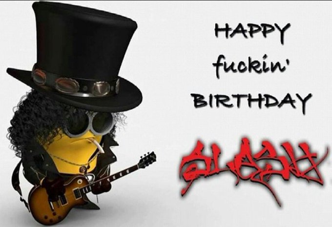 Slash's Birthday Celebration | HappyBday.to