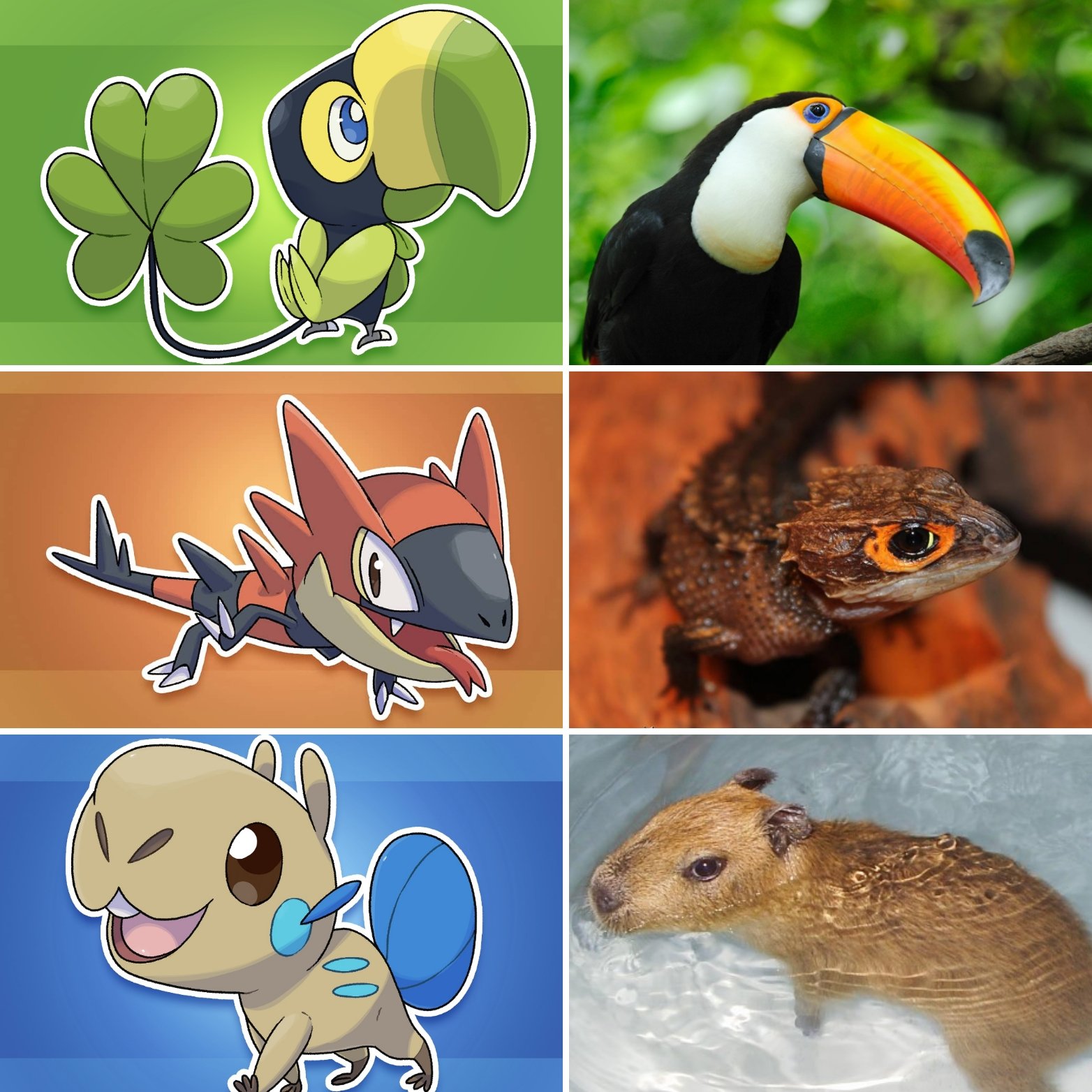 Fakemon Starters
