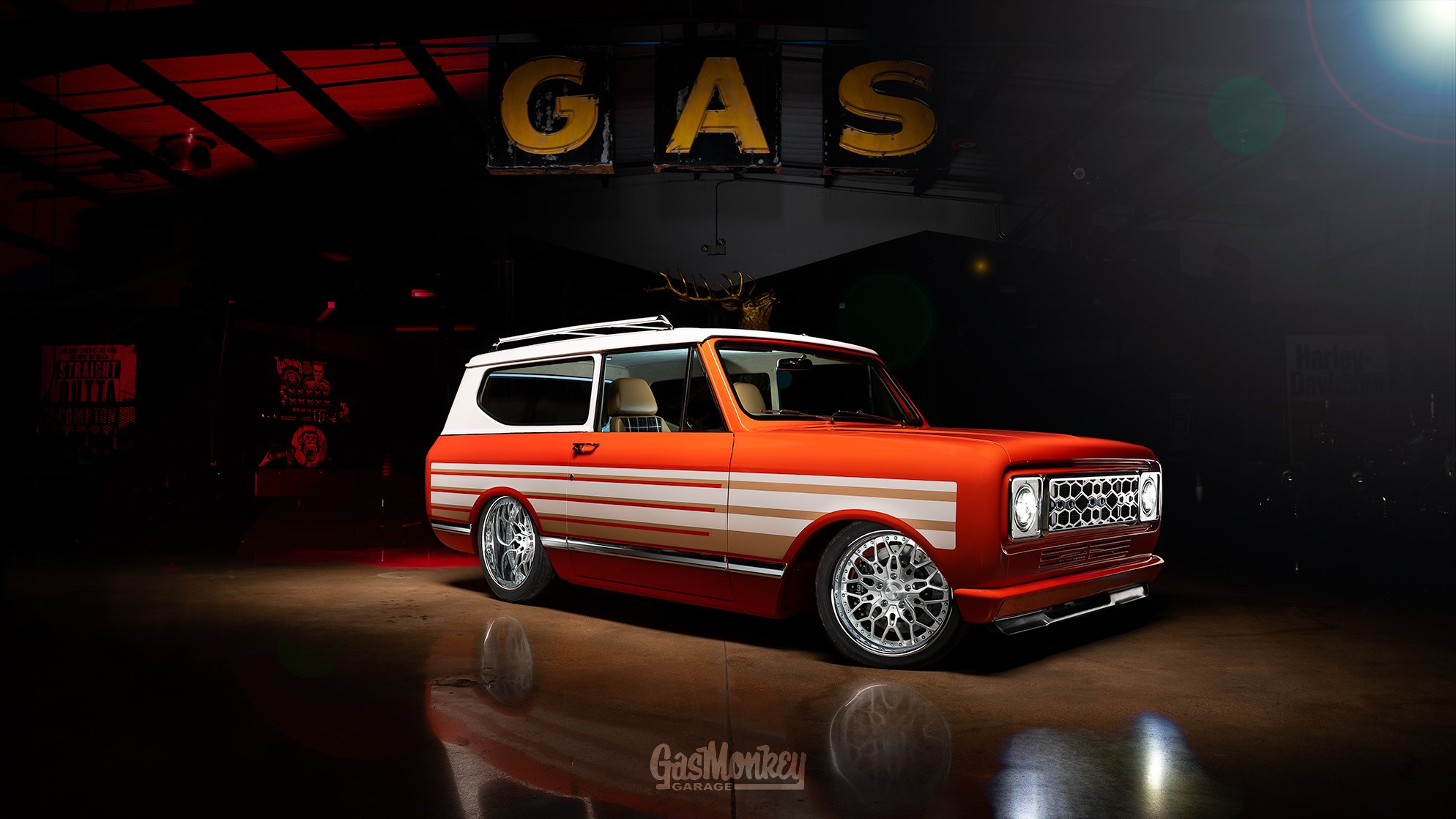 Gas Monkey Harley Build