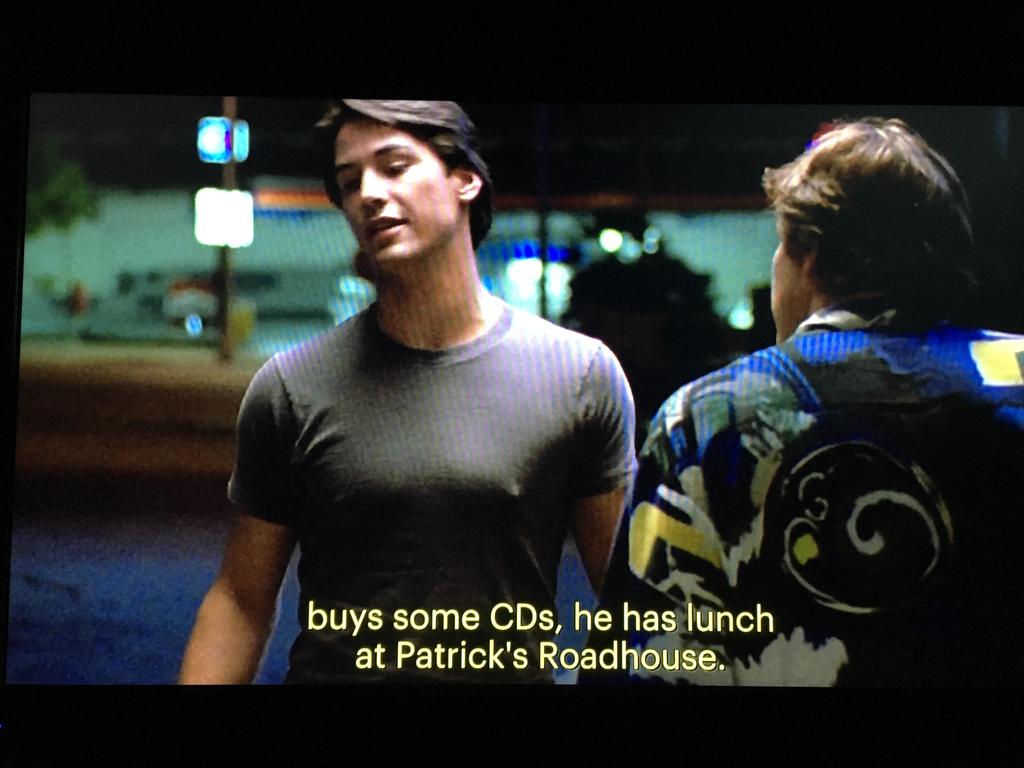 Patrick Swayze Roadhouse Wallpaper