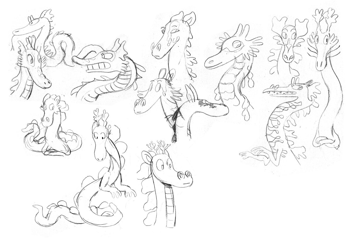 「Looking through some really old work. These are all pre-Hild」Luke ...