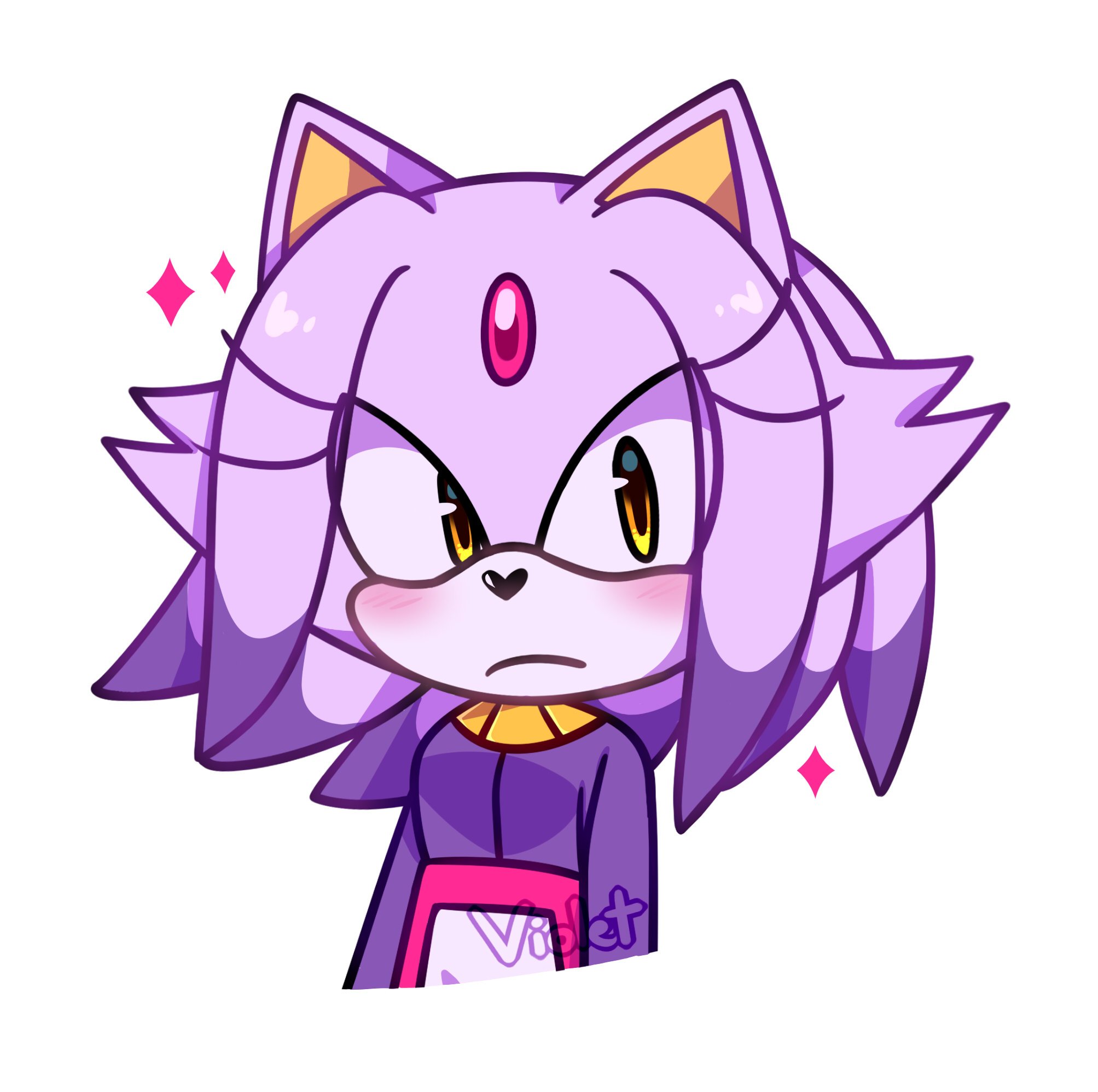 π Violet π On Twitter Blaze But With Her Hair Down