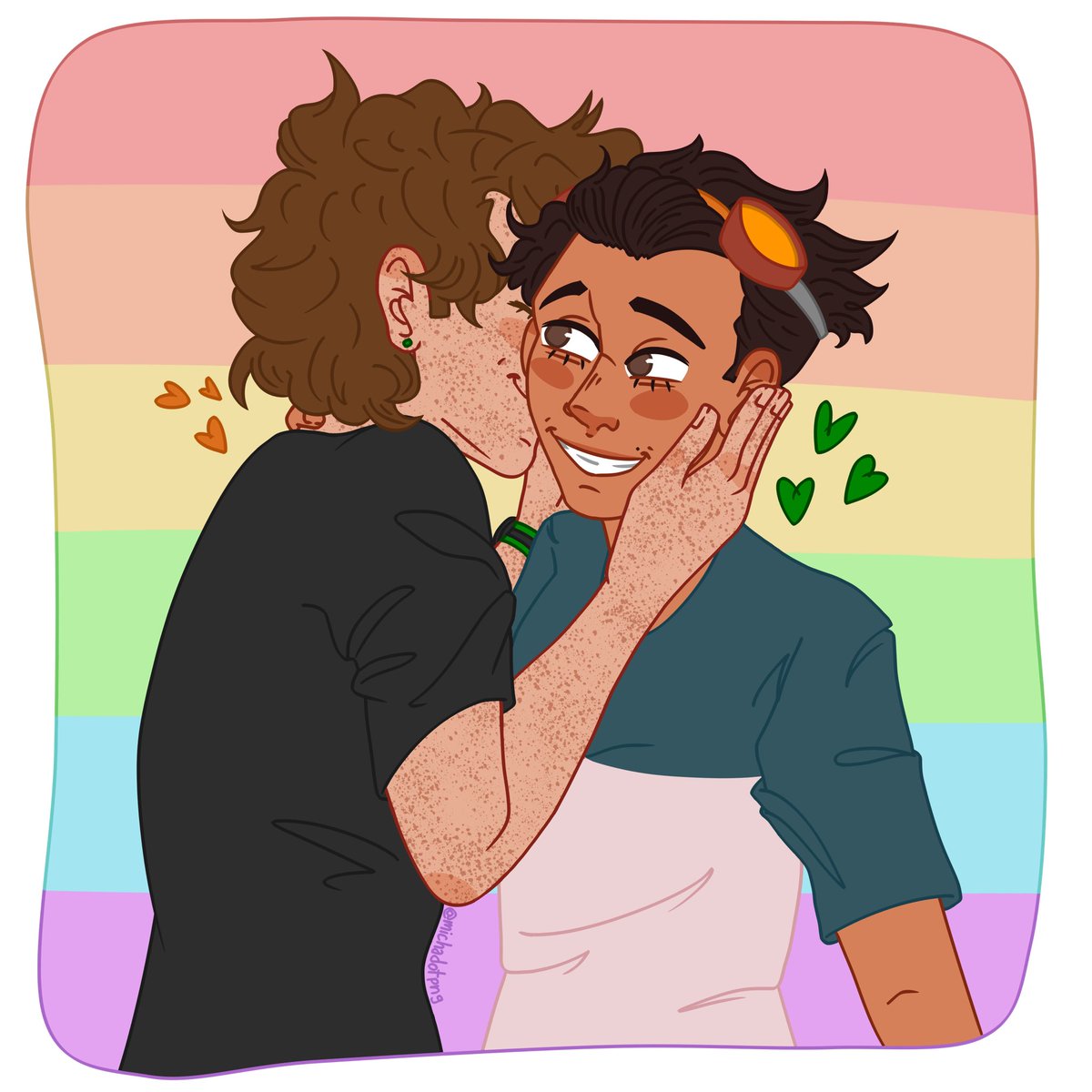 Generator Rex And Ben 10 Kiss