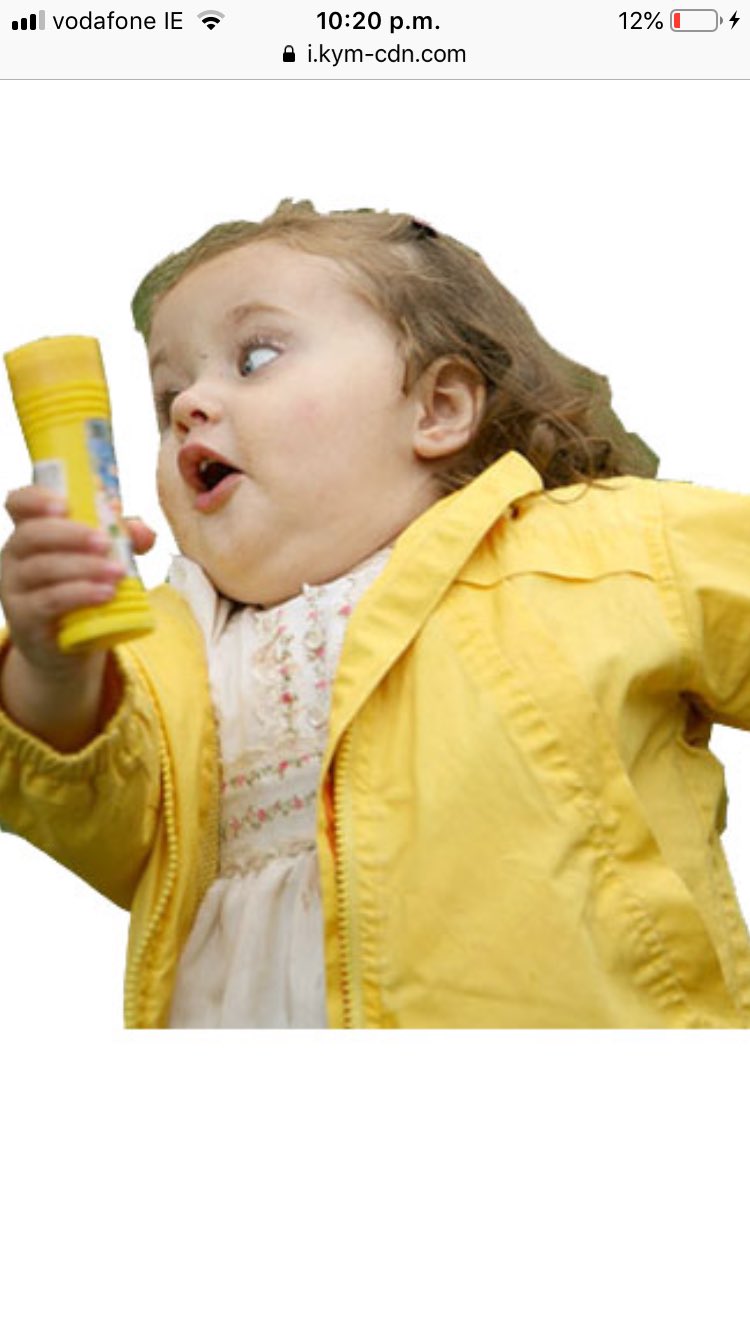 Running Little Girl Meme