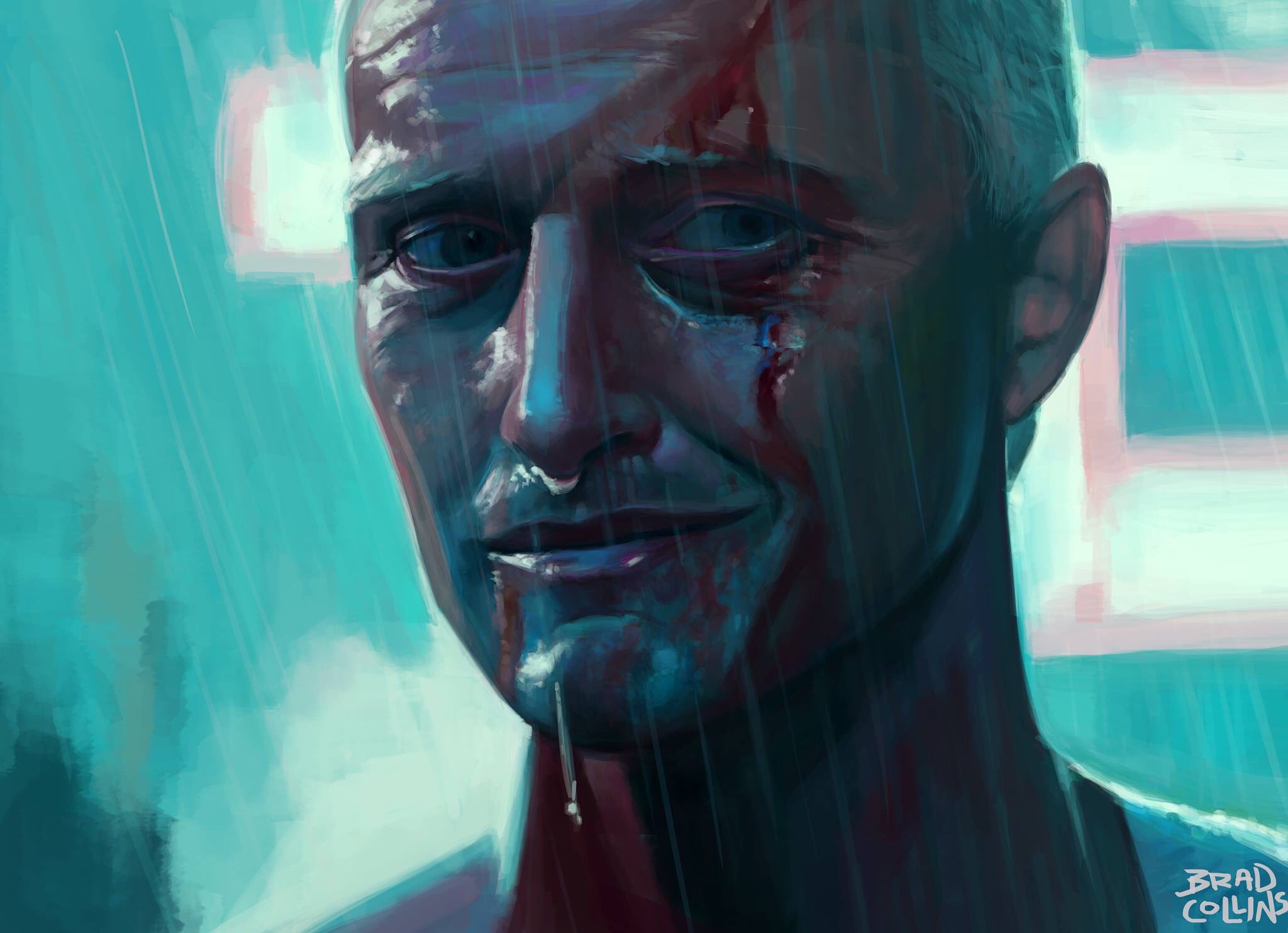 Rutger Hauer Blade Runner Tears In Rain