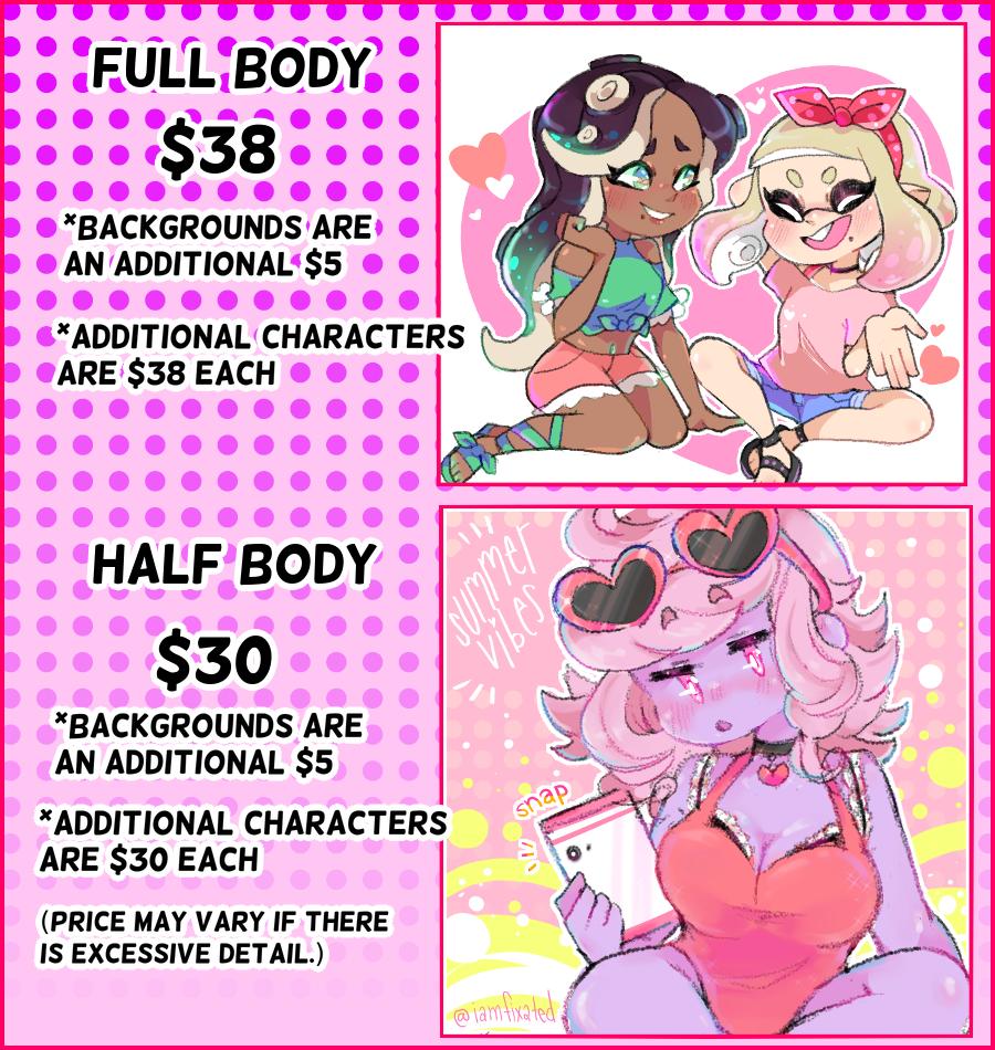 COMMISSION PAGE -2 slots at a time, first come first serve」i am fixated 👑 の漫画