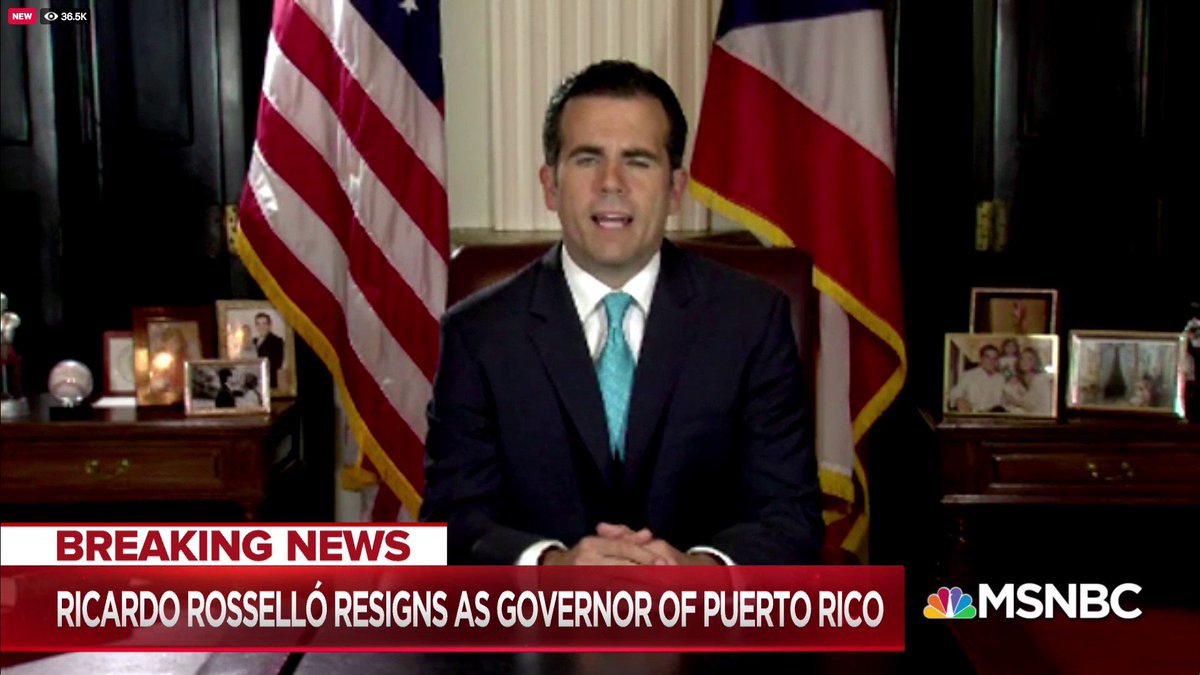 Puerto Rico Gov. Ricardo Rosselló announced his resignation days after ...