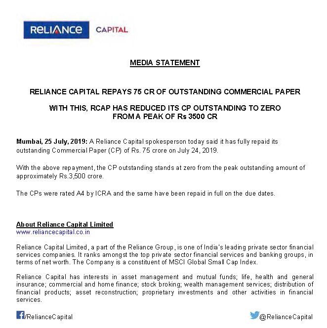 Commercial Paper Example