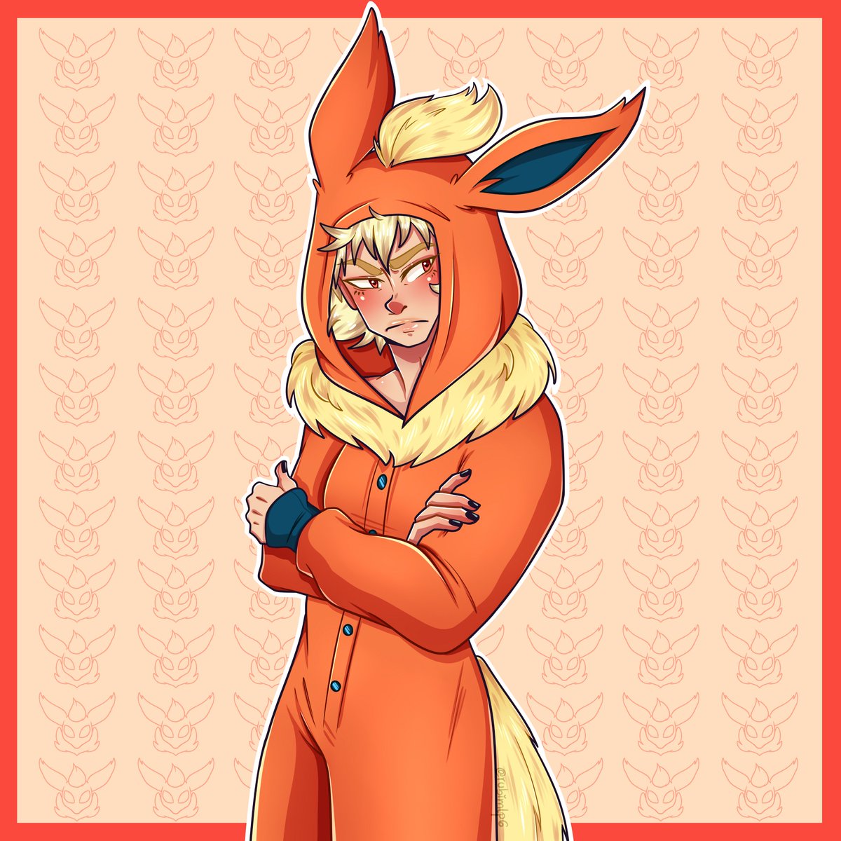 Pokemon Flareon Human