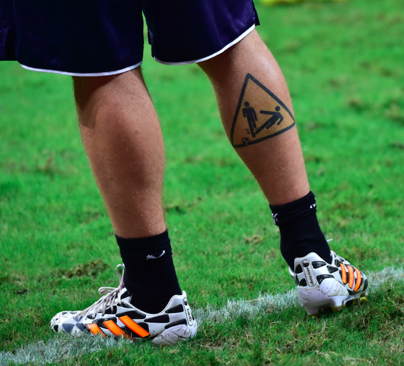 Soccer Cleats Tattoo