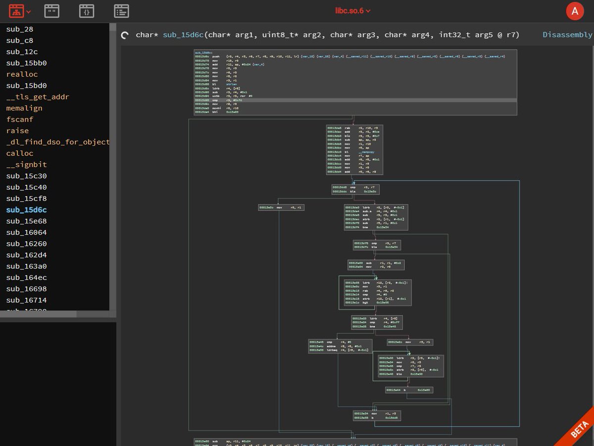 Azeria on Twitter: "Oh, I just saw that Binary Ninja released an online disassembler 😮 Looks ...