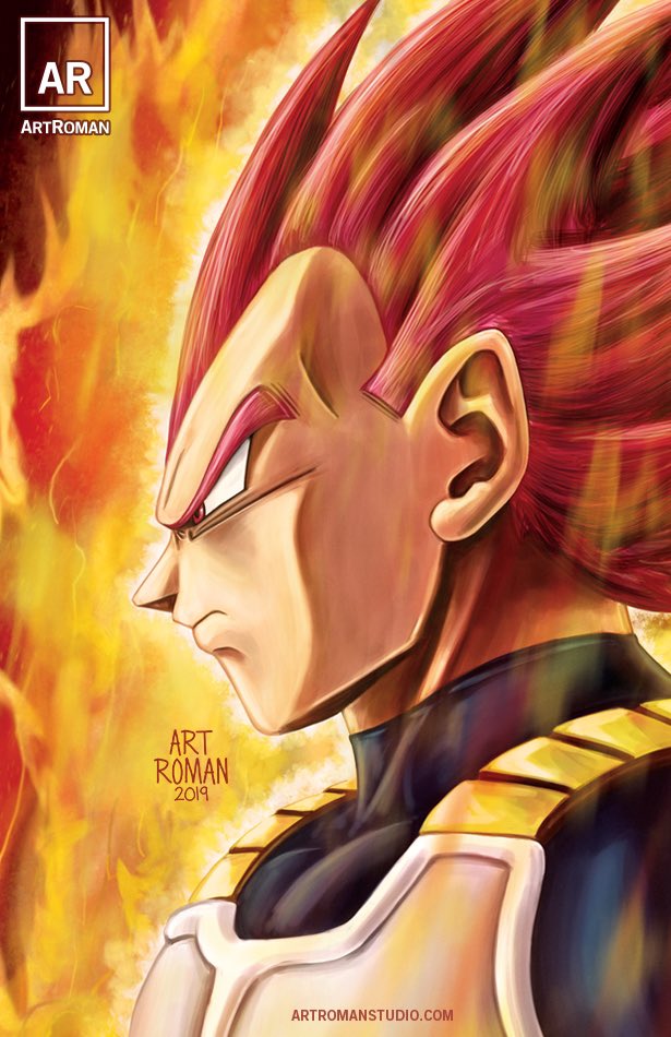 Vegeta Ssj Drawing