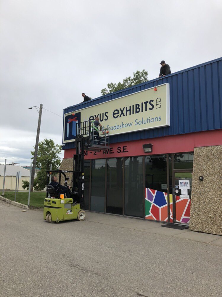 Nexus Exhibits LTD. on Twitter: "Out with the old and in with the new ...