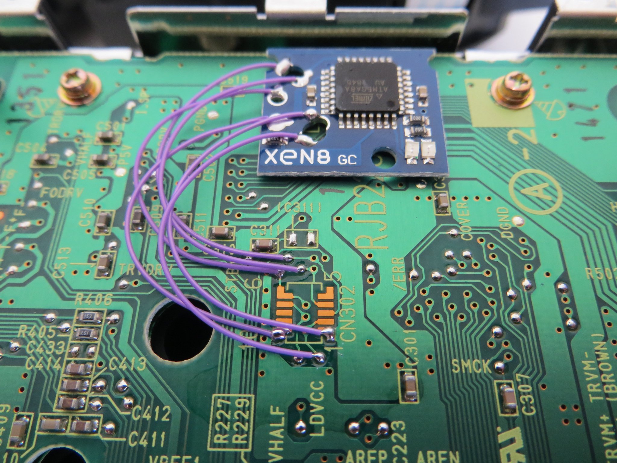 Gamecube Xeno Modchip Installation - coolqfile