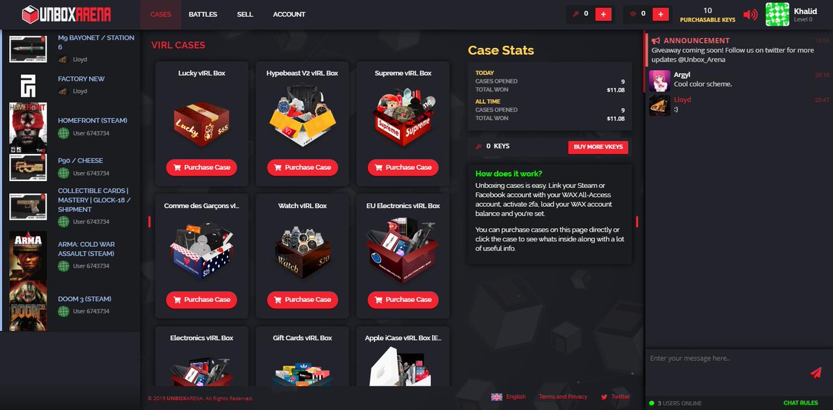 Unbox Arena (@Unbox_Arena) | Twitter