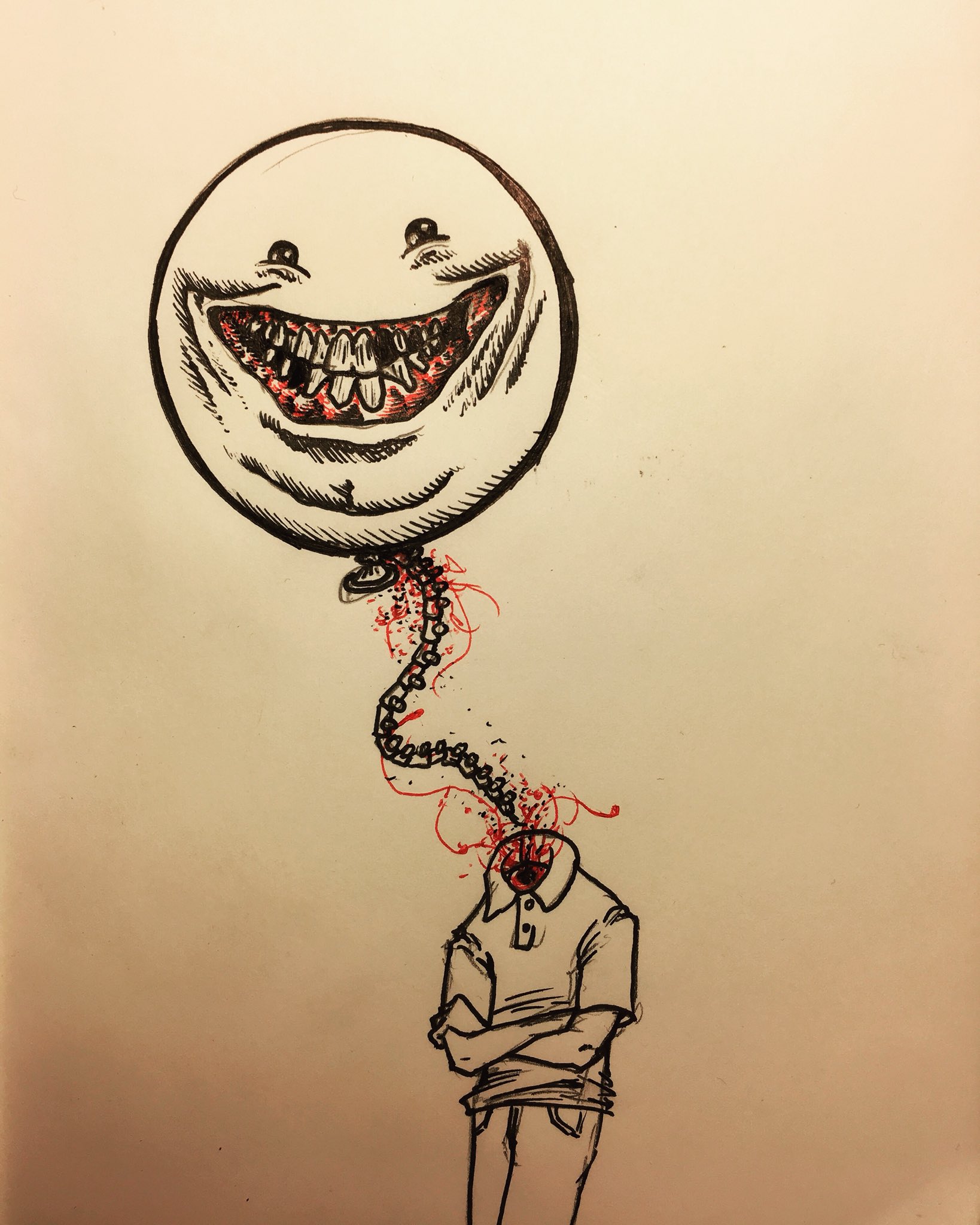 Creepy Cartoon Drawings