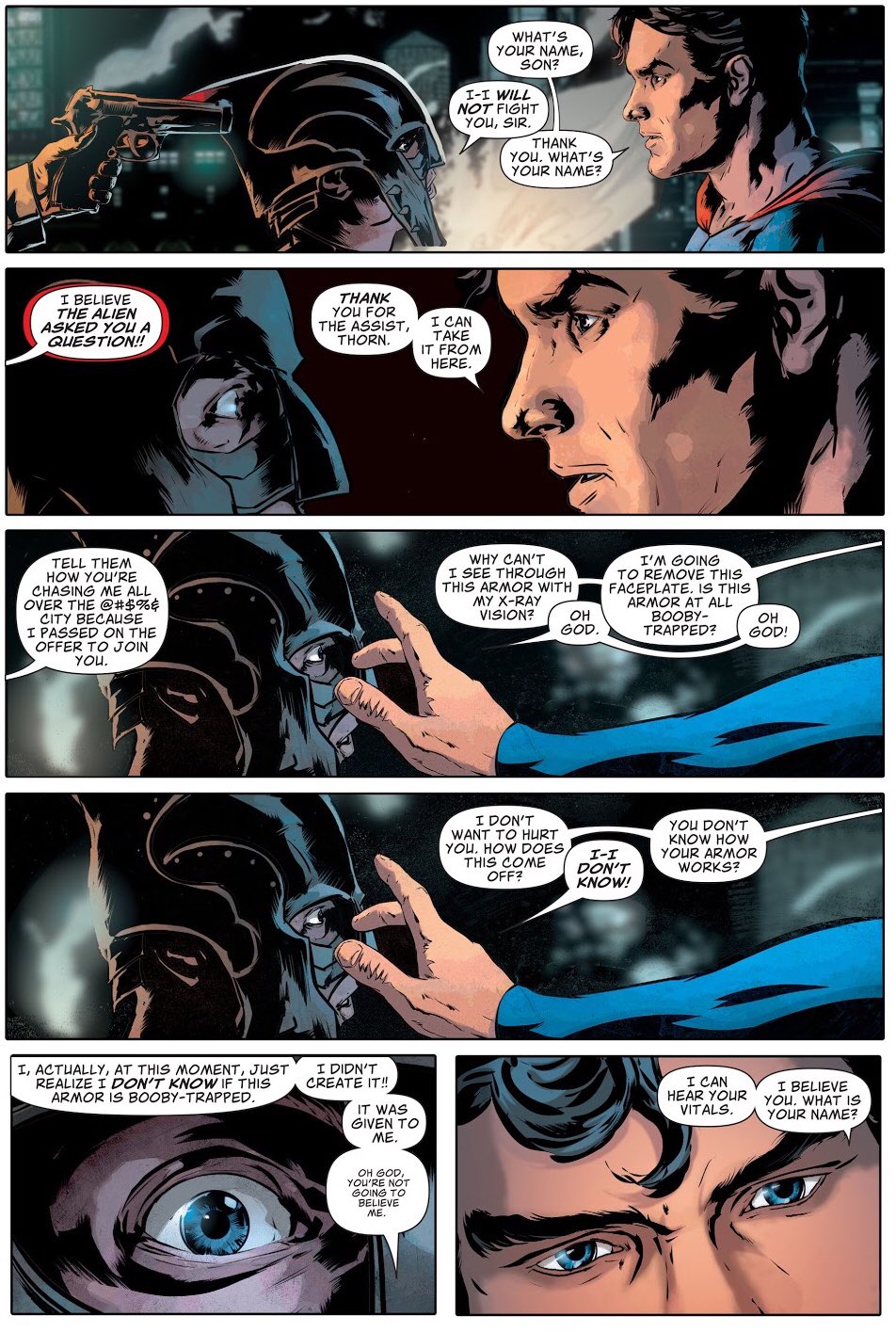 Batman Superman Interrogation