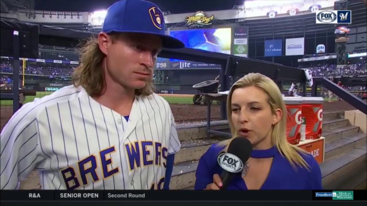 Tonight's hero Ben Gamel is standing by with SophiaMinnaert after ...