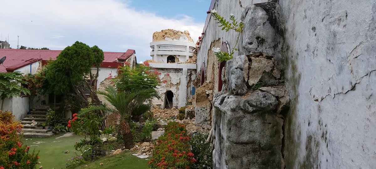 LOOK: Bell tower and interior of historic Sta. Maria de Mayan Church is ...