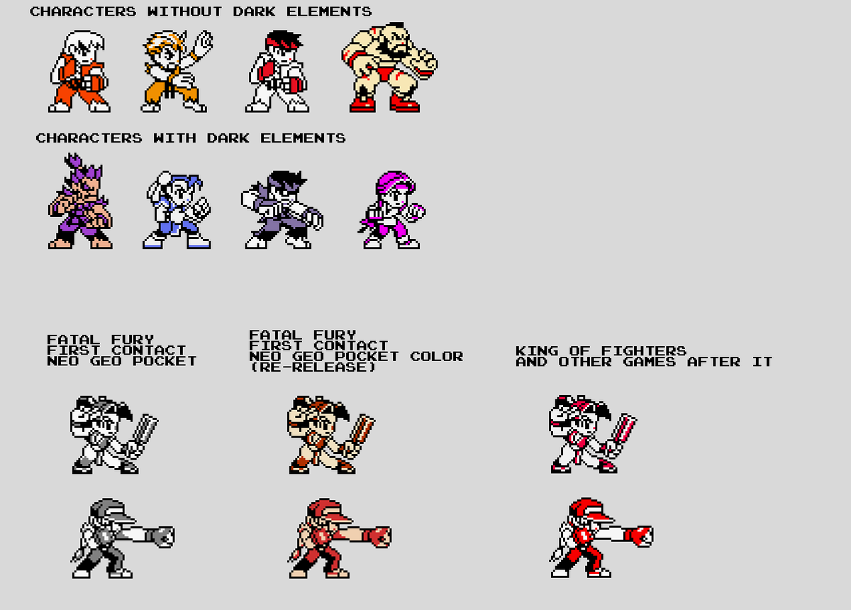 Neo Geo Pocket Sprites