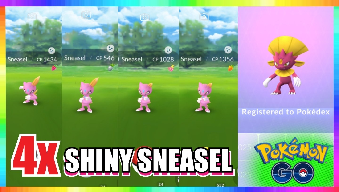 Sneasel And Weavile Shiny