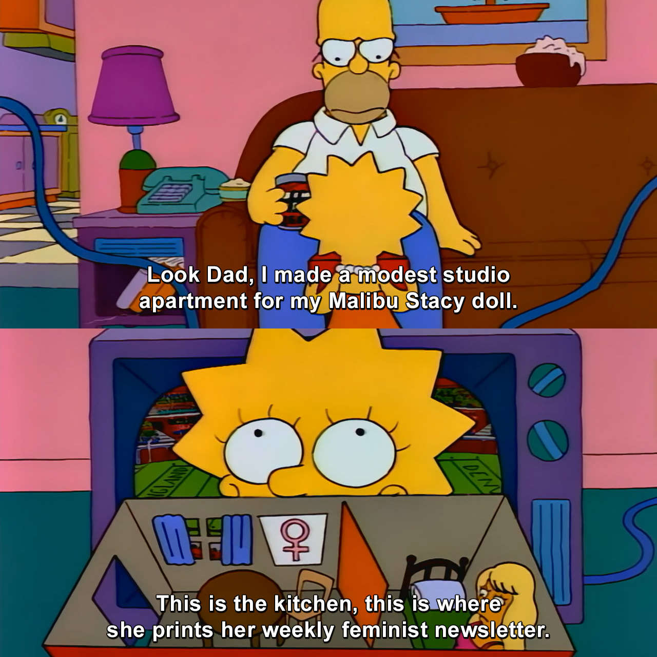 Lisa Simpson Feminist Quotes