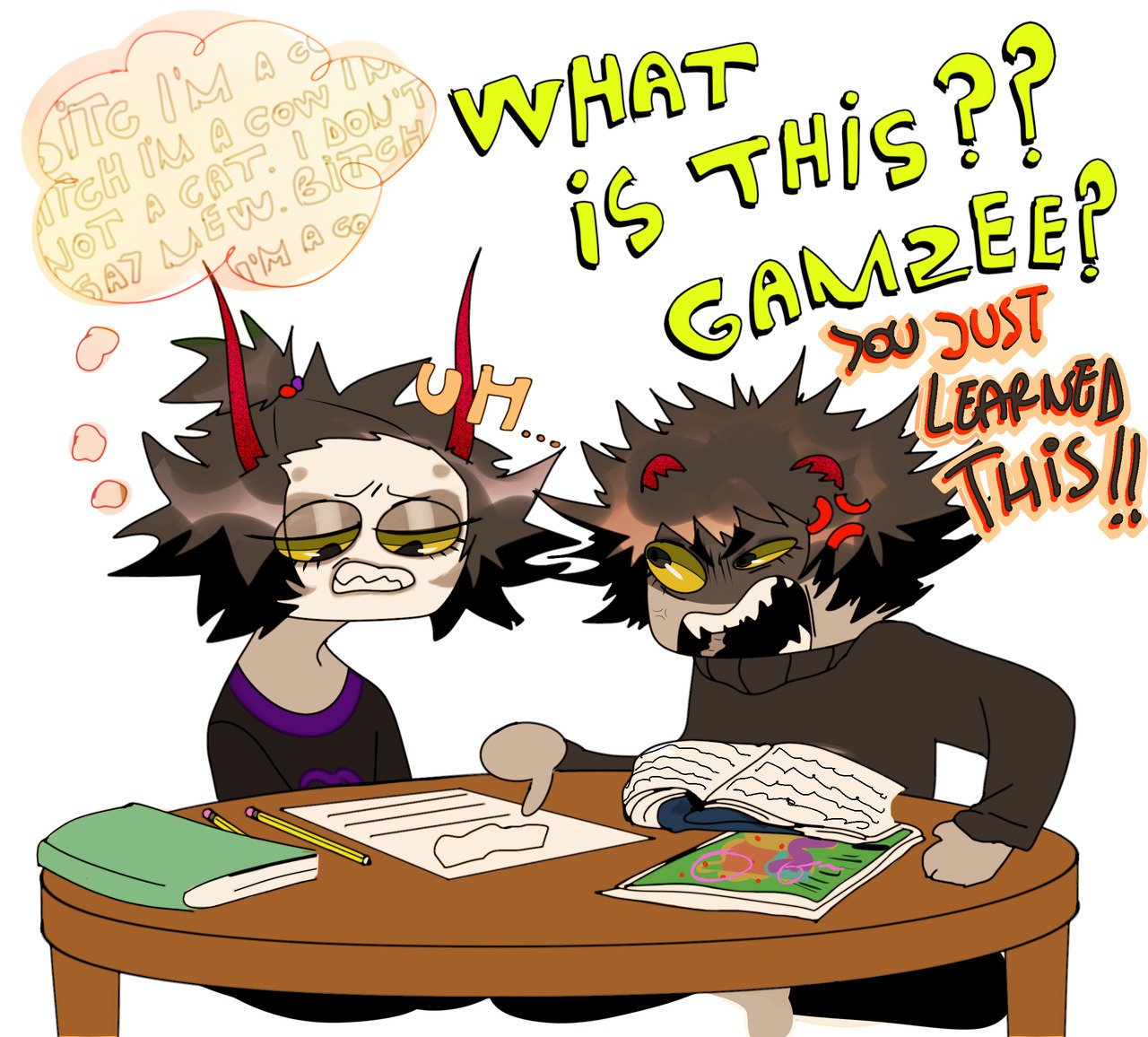 Homestuck Gamzee And Karkat Moirails