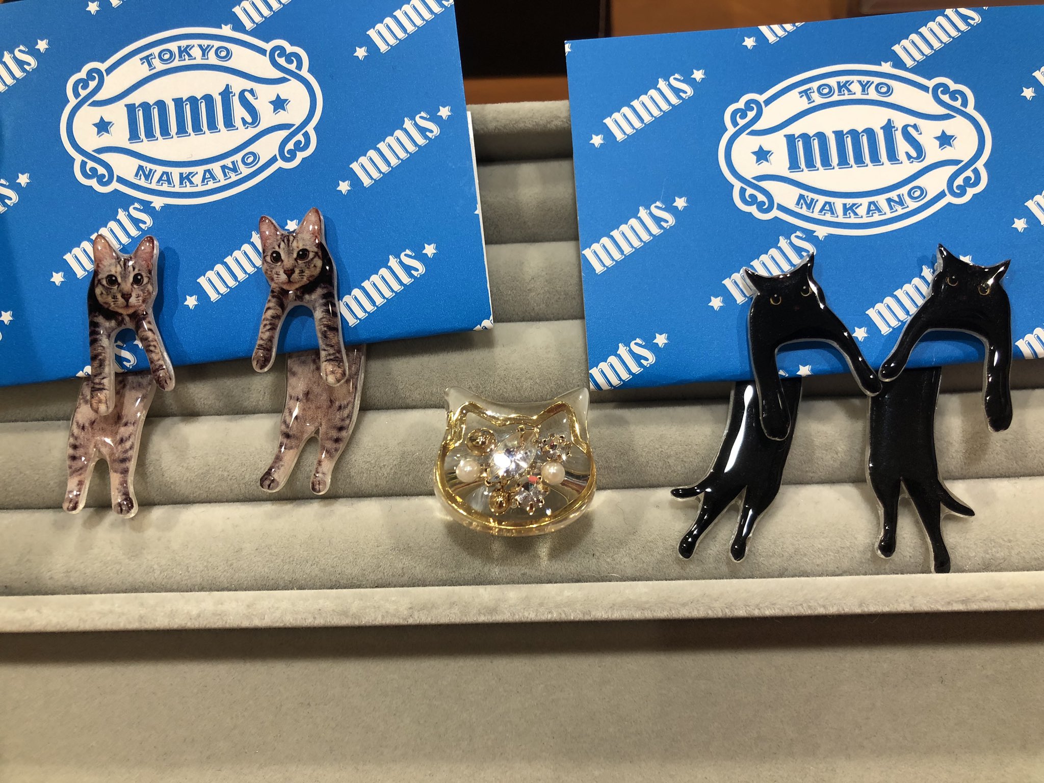 20周年の中川翔子🍒🍉🍫🍇🐈‍⬛🍣 on Twitter: "mmts 猫ぶらさがりピアス イヤリングの新作！ 猫ビジューリング https://t.co/VhY2kw1l3y https ...