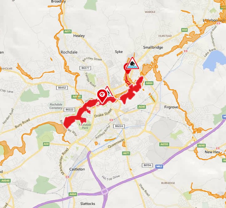 FLOOD UPDATE: There's now a flood warning for the River Roch. 'Flooding ...