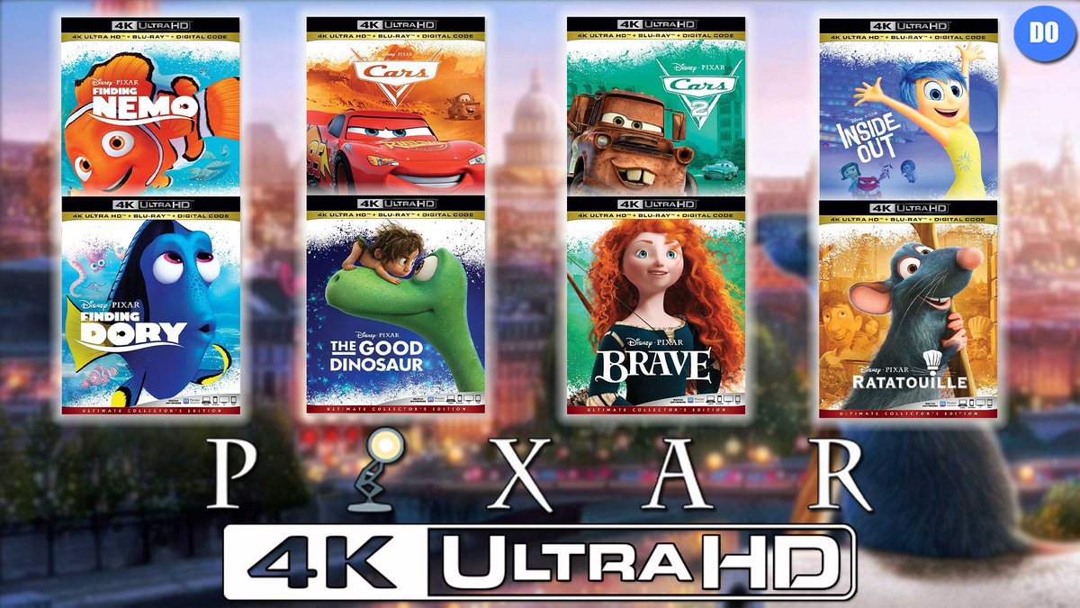 DISNEY PIXAR 4K Blu-Rays Announced Detailed FINDING NEMO, , 40% OFF