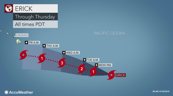 Current Active Tropical Cyclones (Google Earth) - Track The Tropics ...
