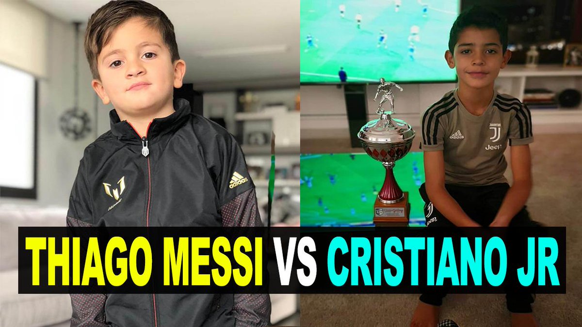 Cristiano Ronaldo Jr Vs Thiago Messi