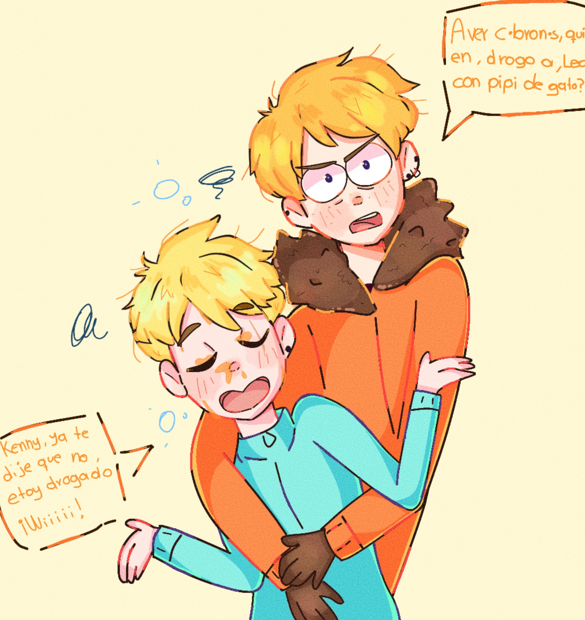 Kenny X Butters Bunny