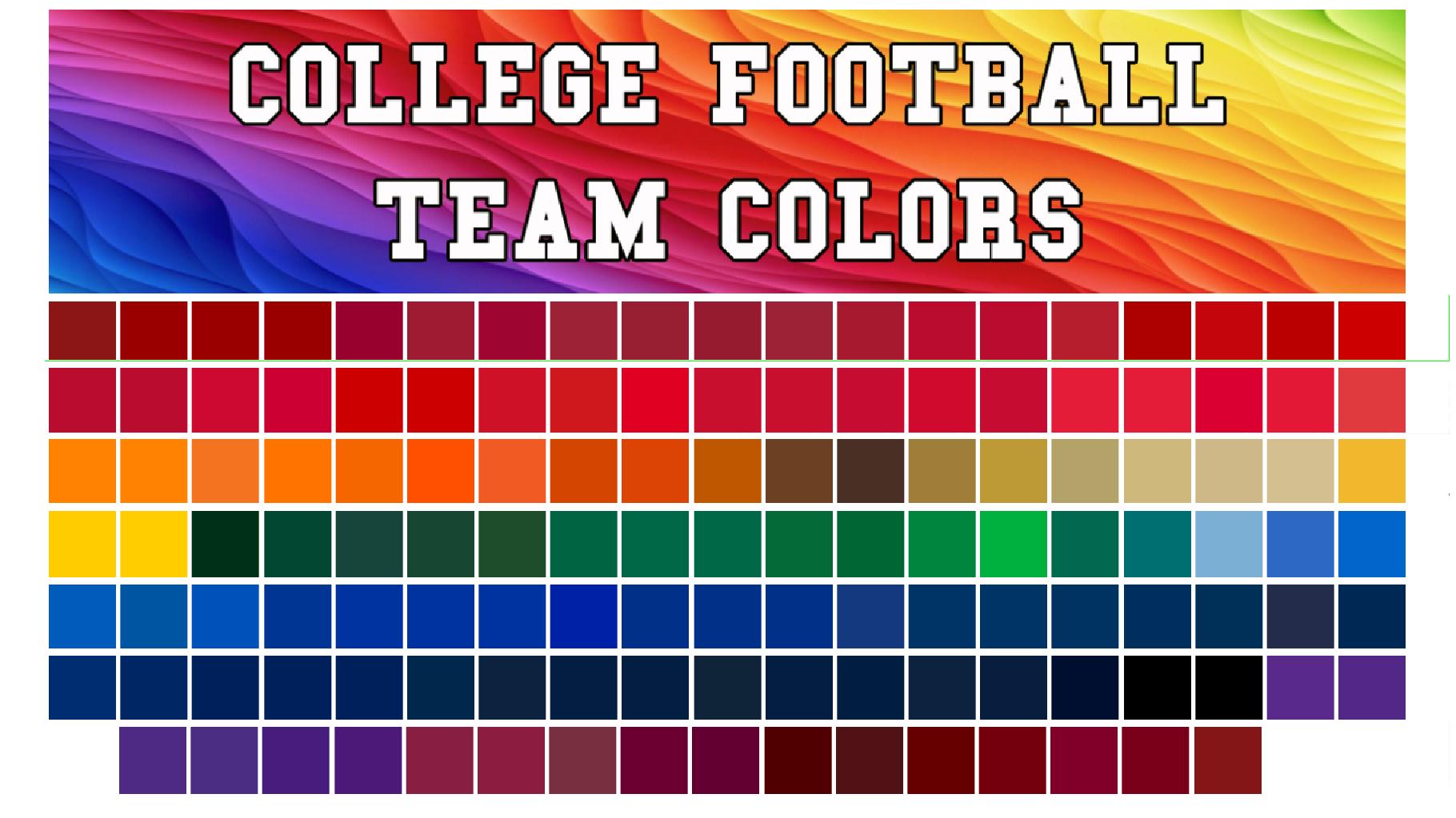 Nfl Team Colors List Football Team Colors Bead Highest Collar