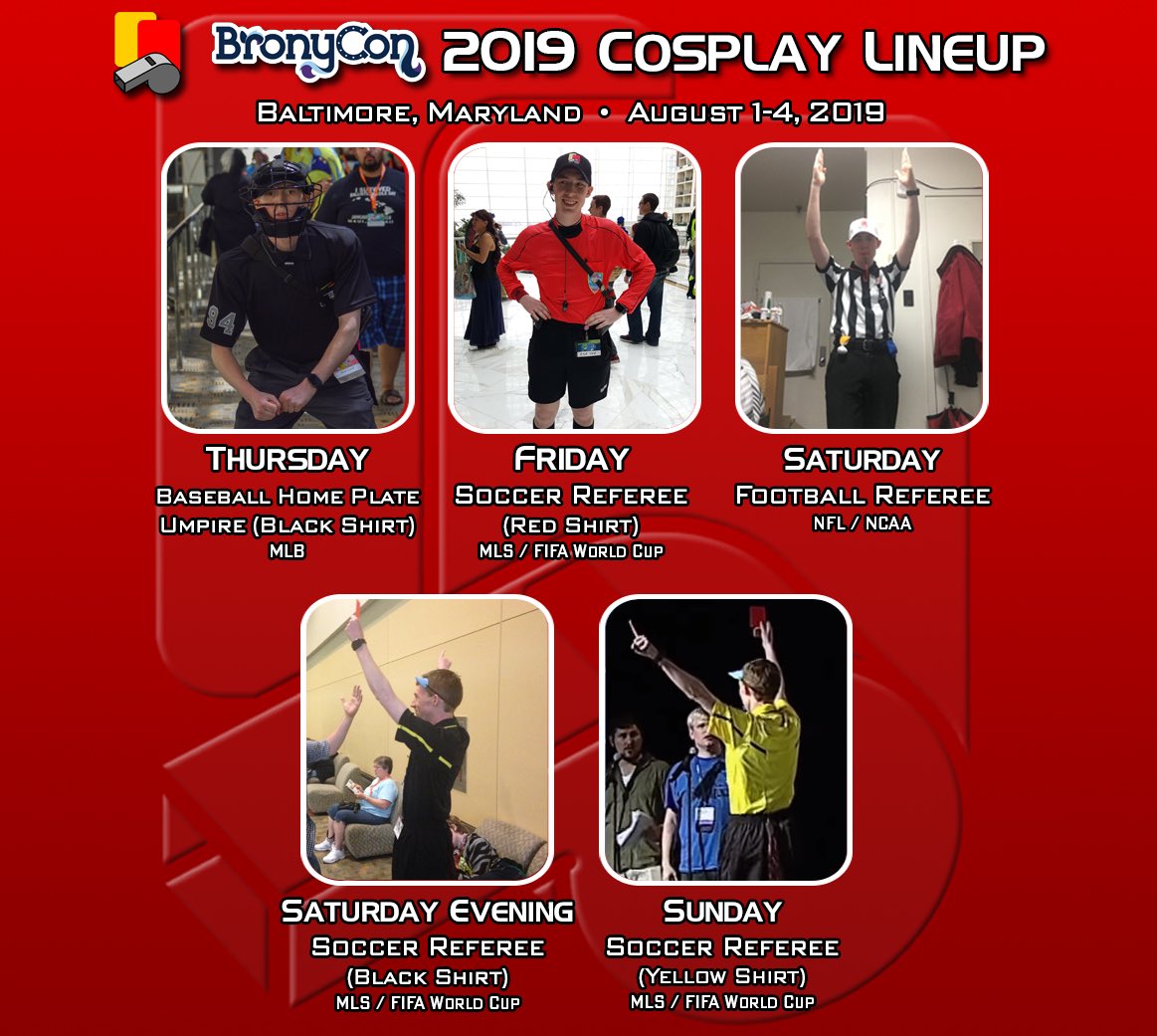 Cosplay Lineup Template