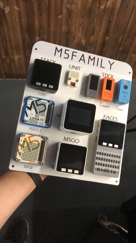 M5Stack on Twitter: "M5Family.…