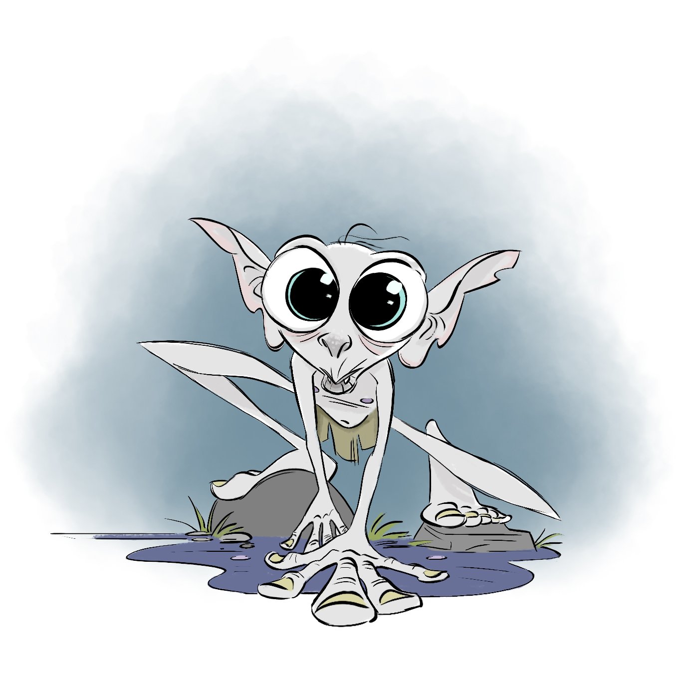 Gollum And Smeagol Drawings