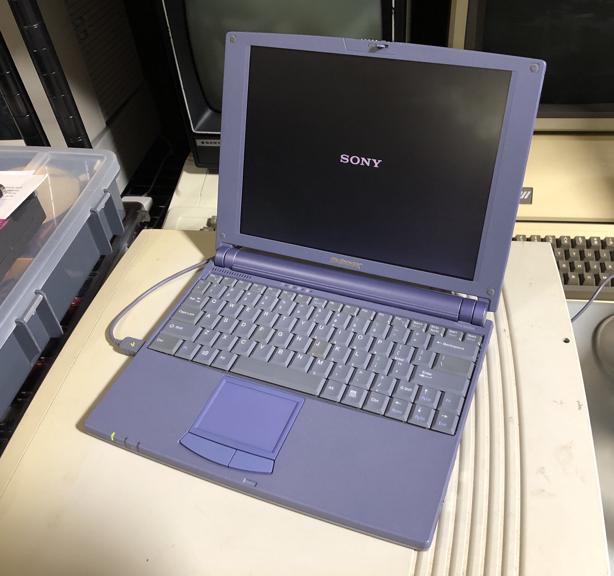 Sony Vaio Laptop Purple
